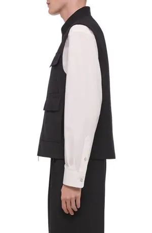 Helmut Lang Wool Utility Vest