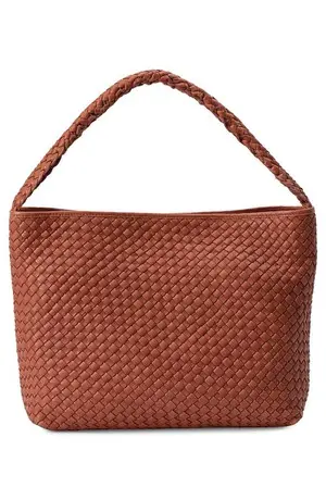 Écotorie San Antonio Woven Leather Hobo Bag