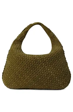 Écotorie San Angelo Woven Suede Hobo Bag