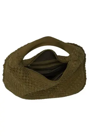 Écotorie San Angelo Woven Suede Hobo Bag