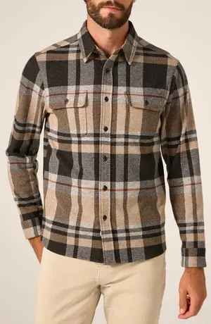 7 Diamonds Generation Long Sleeve Performance Shirt - Tan