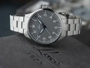 LACO Augsburg42mm, Dial, Automatic, Stainless Steel Bracelet