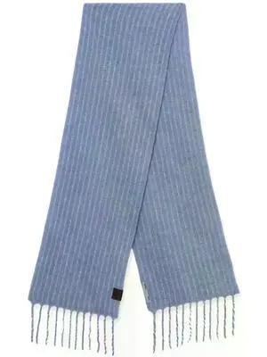 Stella McCartney Striped Scarf - Blue