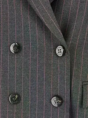 VITOVI Pinstripe Double-breasted Blazer