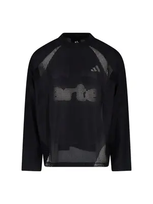 Adidas X Arte Double-layer Logo T-shirt