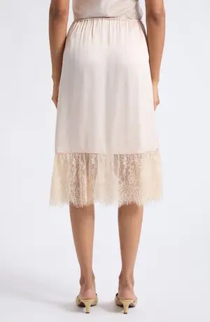 Posse Blake Silk Midi Skirt