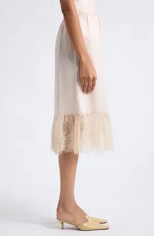 Posse Blake Silk Midi Skirt