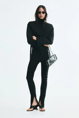 H&M Creased Leggings