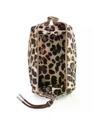 Bimba Y Lola Nesser Medium Wolf's-mouth Natural-leopard Nylon