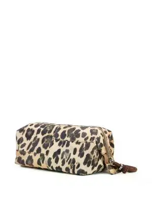 Bimba Y Lola Nesser Medium Wolf's-mouth Natural-leopard Nylon