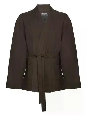 Zegna Belted Jacket