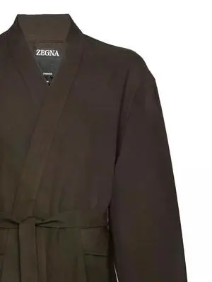 Zegna Belted Jacket