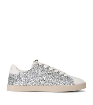 Kurt Geiger Glitter Britton Sneakers - Silver