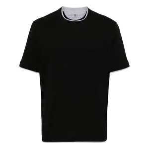 Brunello Cucinelli T-shirts & Vests T-shirts - Black