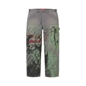 Supreme X Rita Ackermann Double Knee Painter Pant