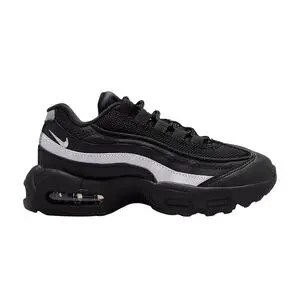 Nike Air Max 95 Recraft Ps White Metallic Silver - Black