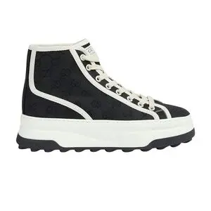 Gucci Gg High Sneaker Interlocking G White