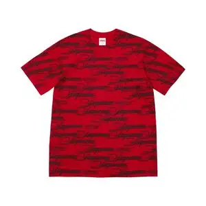 Supreme Script Tee - Red