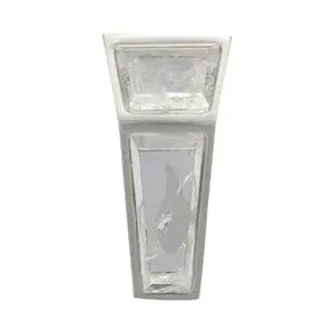 Rick Owens Mini Crystal Beveled Earring 'palladio