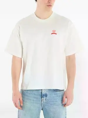 Adidas Pixelated Burger Character-graphic T-shirt