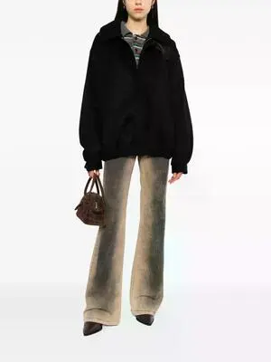 SSSTEIN Mouton-collar Padded Jacket