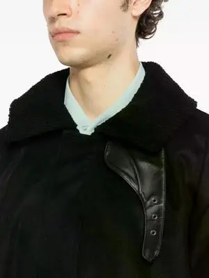SSSTEIN Mouton-collar Padded Jacket