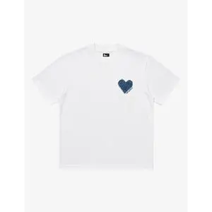 The Kooples Logo-embroidered Short-sleeve Cotton T-shirt - White
