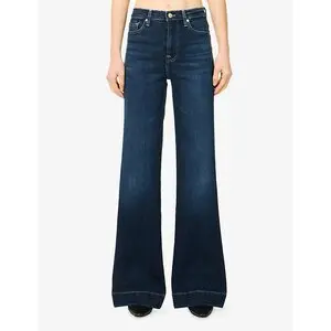 7 For All Mankind Modern Dojo Flared-leg Stretch-denim Jeans