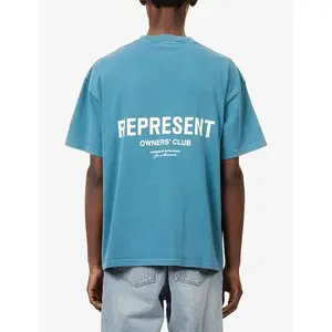 REPRESENT Owners Club Logo-print Cotton T-shirt