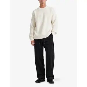 The Kooples Crewneck Relaxed-fit Merino-wool Jumper