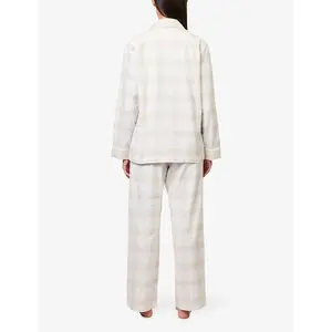 Derek Rose Kelburn Checked Cotton Pyjama Set