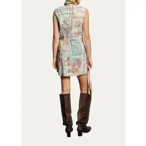 ALEMAIS Andie Denim Mini Dress