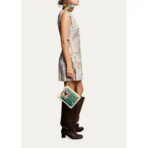 ALEMAIS Andie Denim Mini Dress