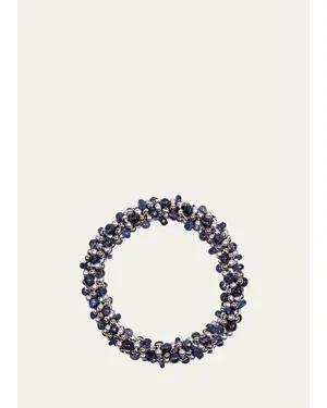 Meredith Frederick Iolite, Lapis And Kyanite Bracelet