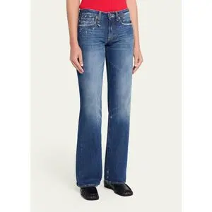 R13 Effie Low-rise Relaxed Straight Jeans