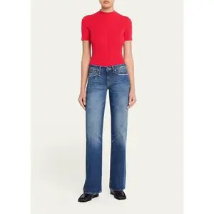R13 Effie Low-rise Relaxed Straight Jeans