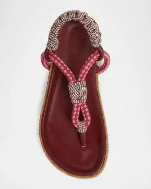 Isabel Marant Étoile Gypso Flat Rope Sandals