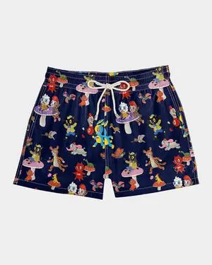 ARRELS BARCELONA Catch The Wind Swim Shorts - Blue