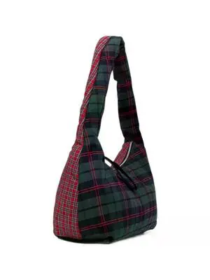 Tommy Hilfiger Check-pattern Cotton Tote Bag