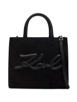 Karl Lagerfeld K/signature Logo-detail Tote Bag