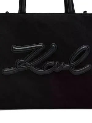 Karl Lagerfeld K/signature Logo-detail Tote Bag