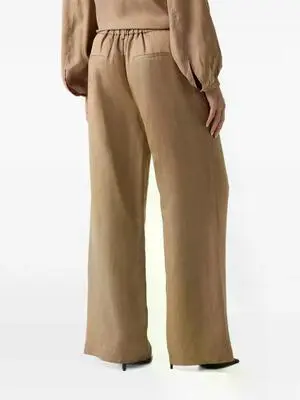 Guess Linen-blend Flare Pants