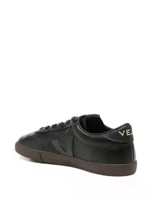 VEJA Volley Grained Leather Sneakers