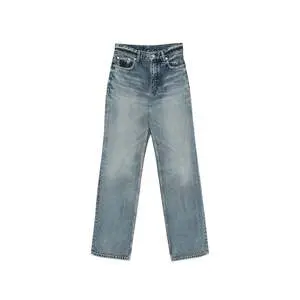 Alaïa Denim Straight-leg Jeans
