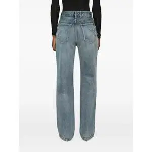 Alaïa Denim Straight-leg Jeans