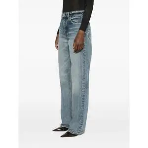 Alaïa Denim Straight-leg Jeans