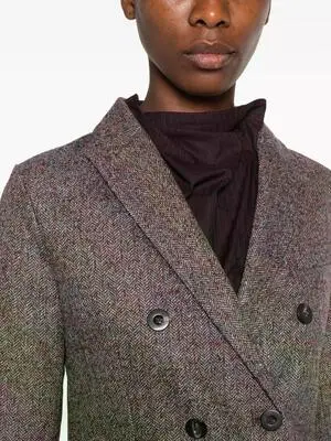 CIRCOLO 1901 Double-breasted Herringbone Blazer