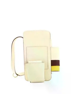 Hermès Hermesway Phone Case Crossbody Bag Epsom Clutch Bag - Neutrals