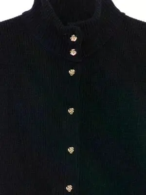 Sandro Ribbed-knit Buttoned Vest