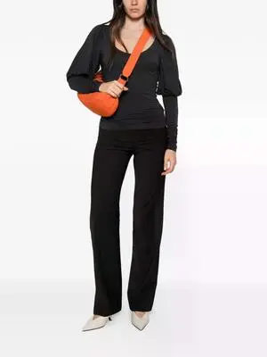 Paloma Wool Dooda Puff-sleeve Scoop-neck Top